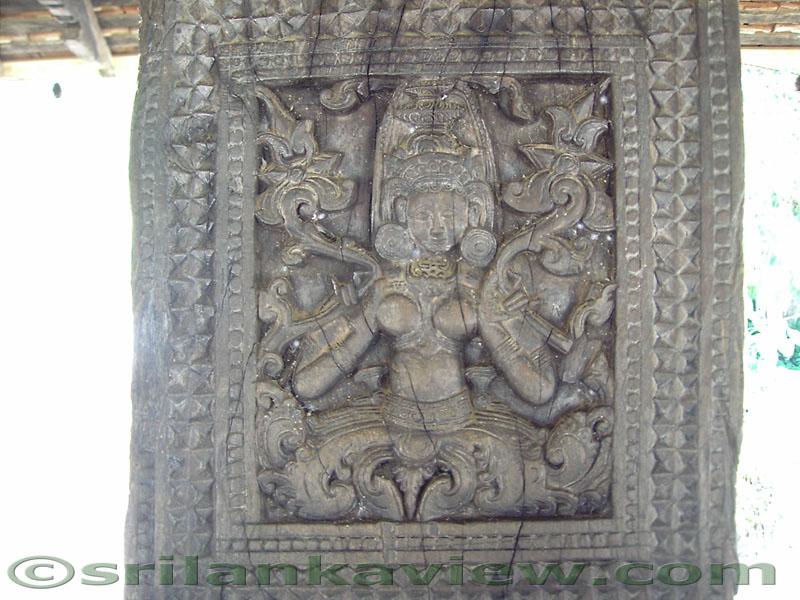 Embekke Temple - Devalaya , Kandy - Srilankaview